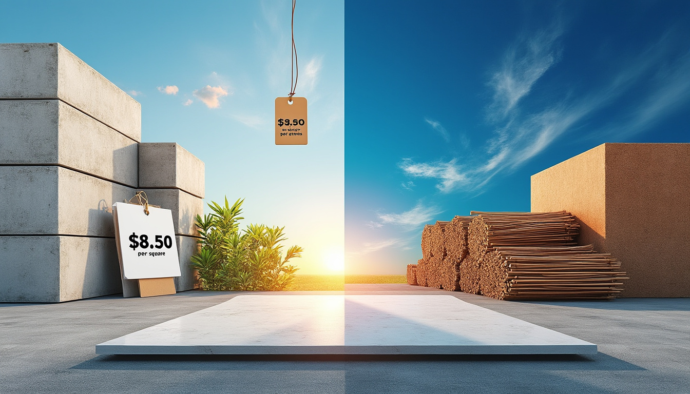 Cost comparison of concrete and alternative building materials ...