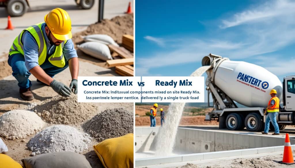 What is the difference between concrete mix and ready mix? - Concrete ...